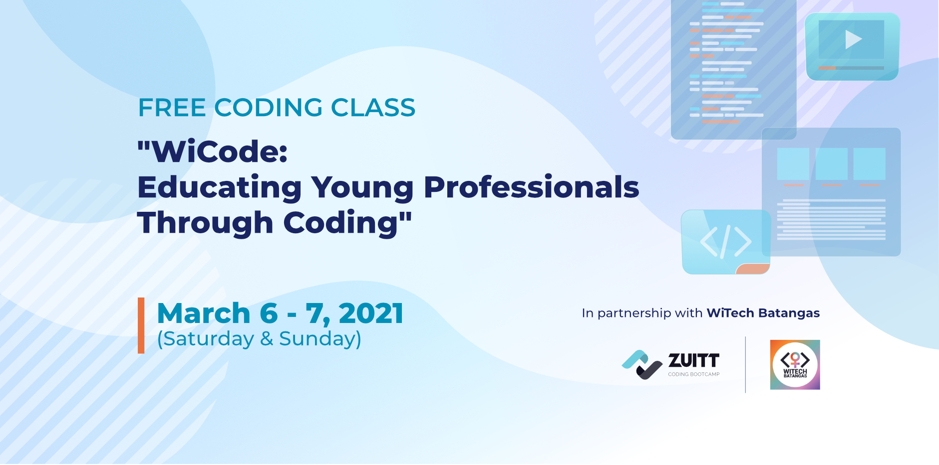 Winning At Wicode Zuitt And Witech Free Coding Class March 2021 Batch Blog Zuitt Coding 6725